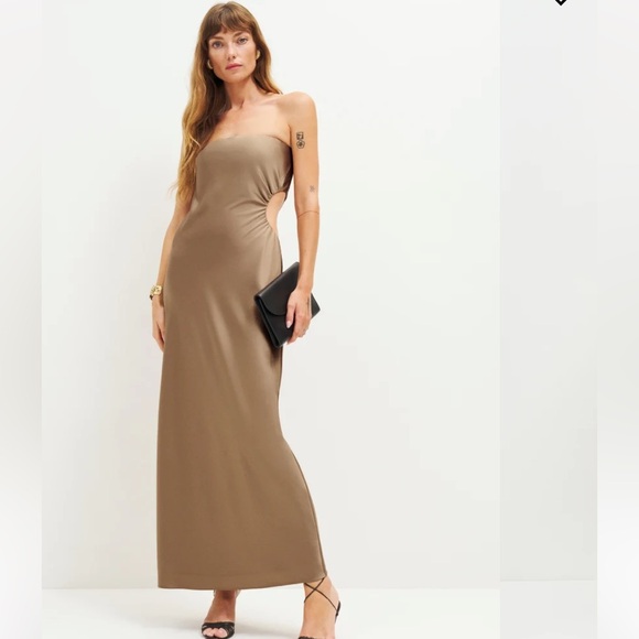 Reformation | Dresses | Reformation Nevaeh Satin Dress | Poshmark